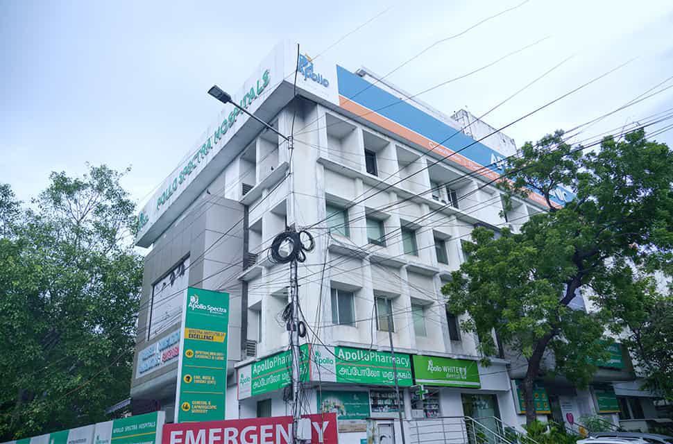 Book Appointment with Apollo Spectra Hospital, Chennai