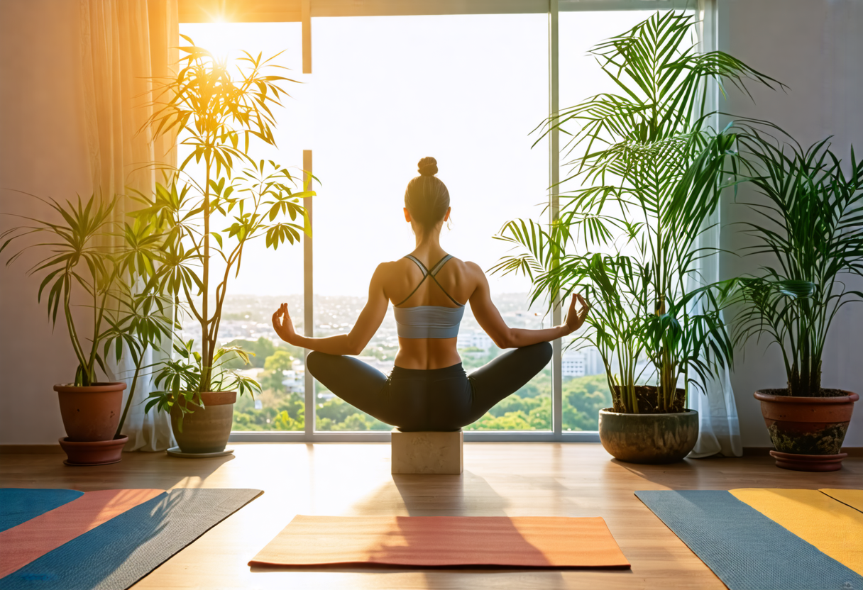 Unlocking Wellness through Yoga | HealthTrip