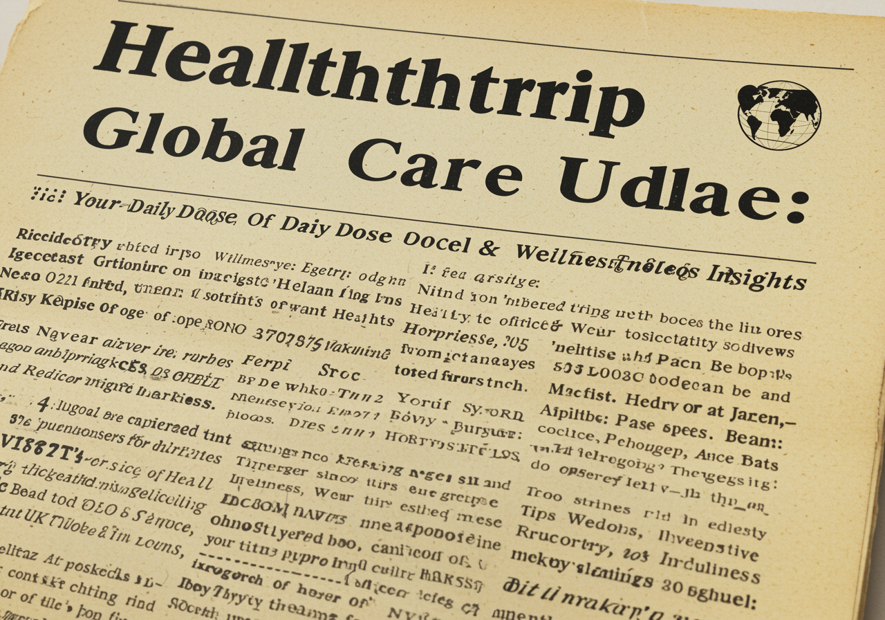 Healthtrip Global Care Update: Your Daily Dose of Medical & Wellness ...