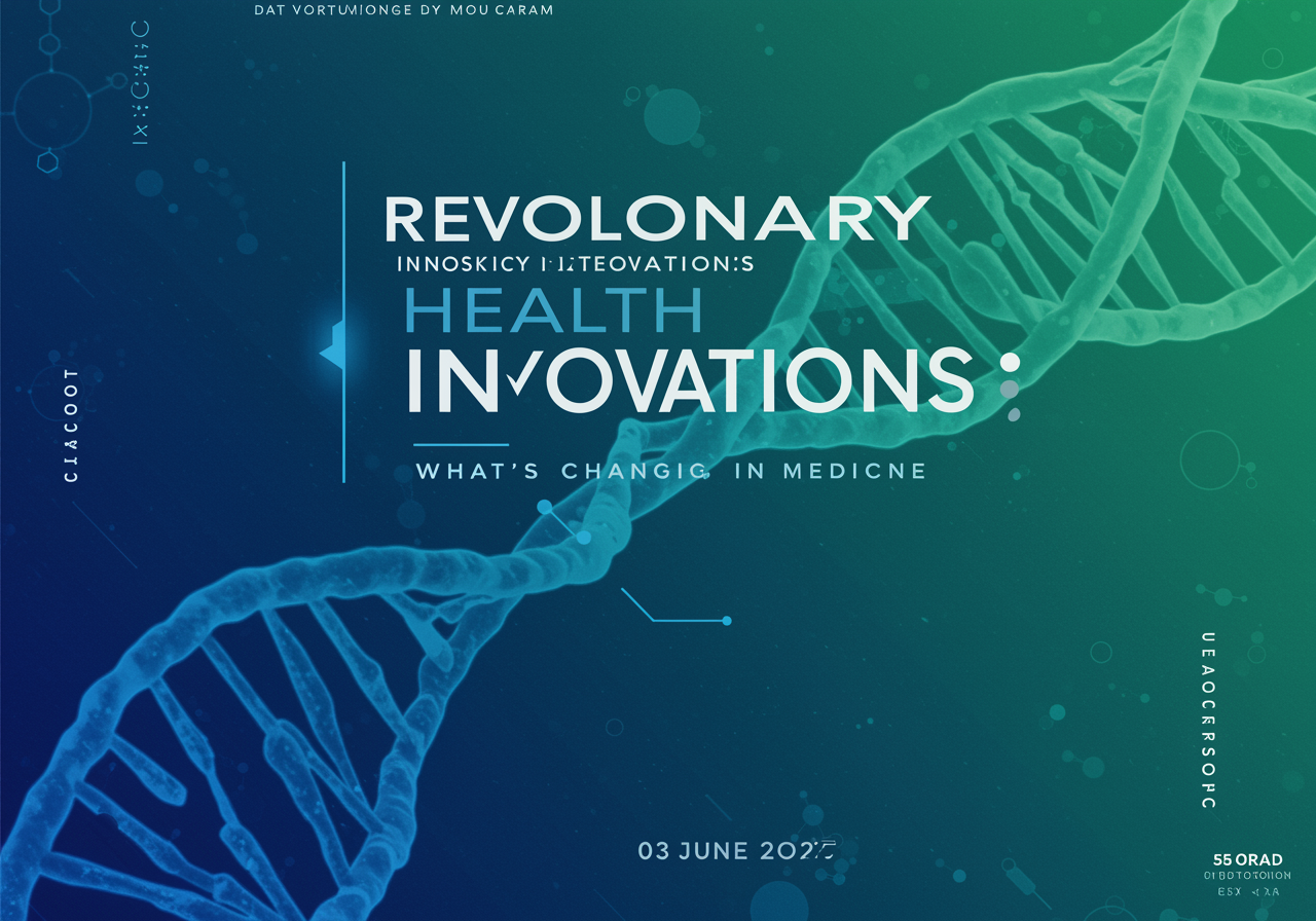 Revolutionary Health Innovations: What's Changing in Medicine, 03 June ...