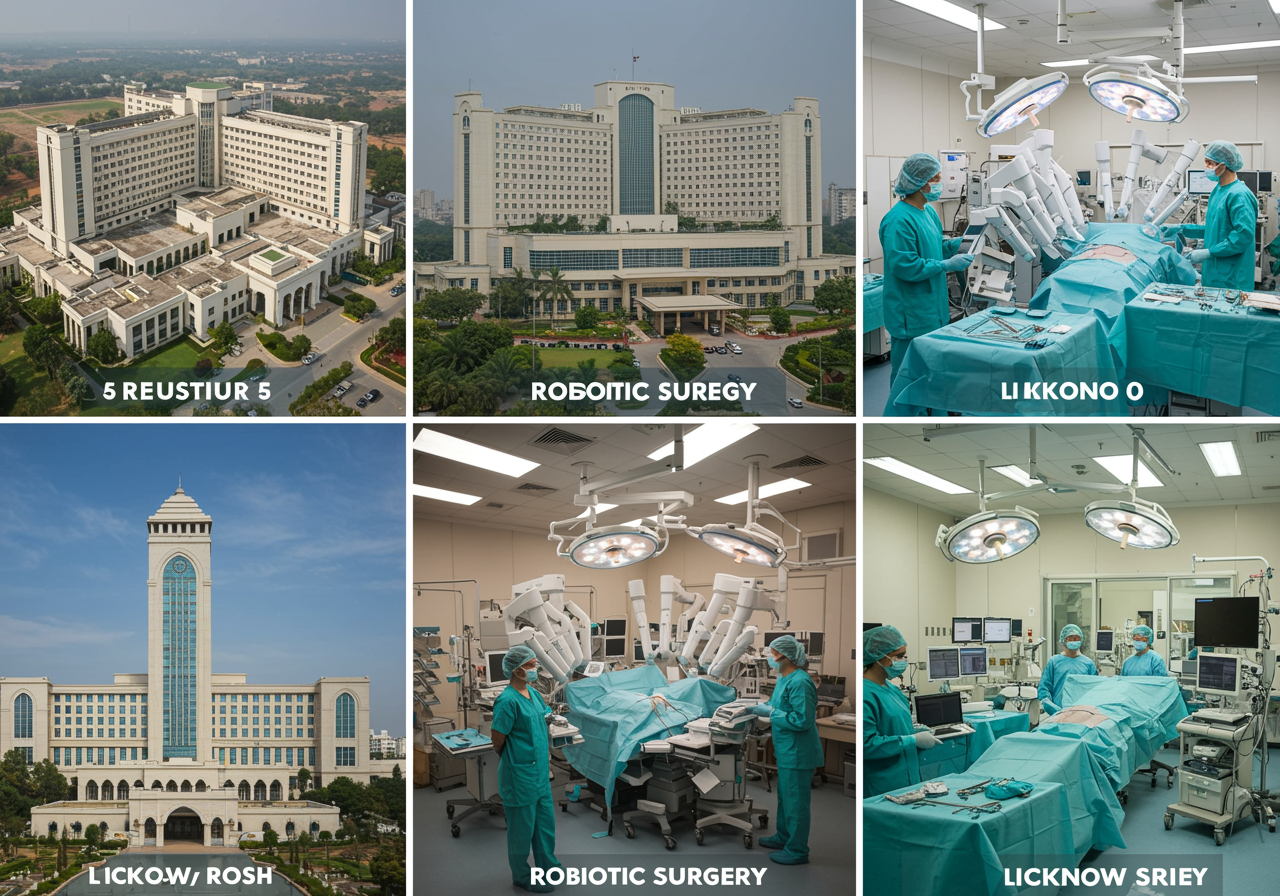 Top 5 Hospitals in Lucknow for Robotic Surgery | HealthTrip