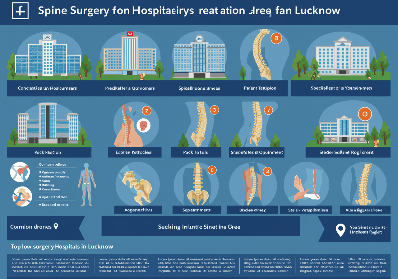 Top Spine Surgery Hospitals in Lucknow for Back Pain | HealthTrip