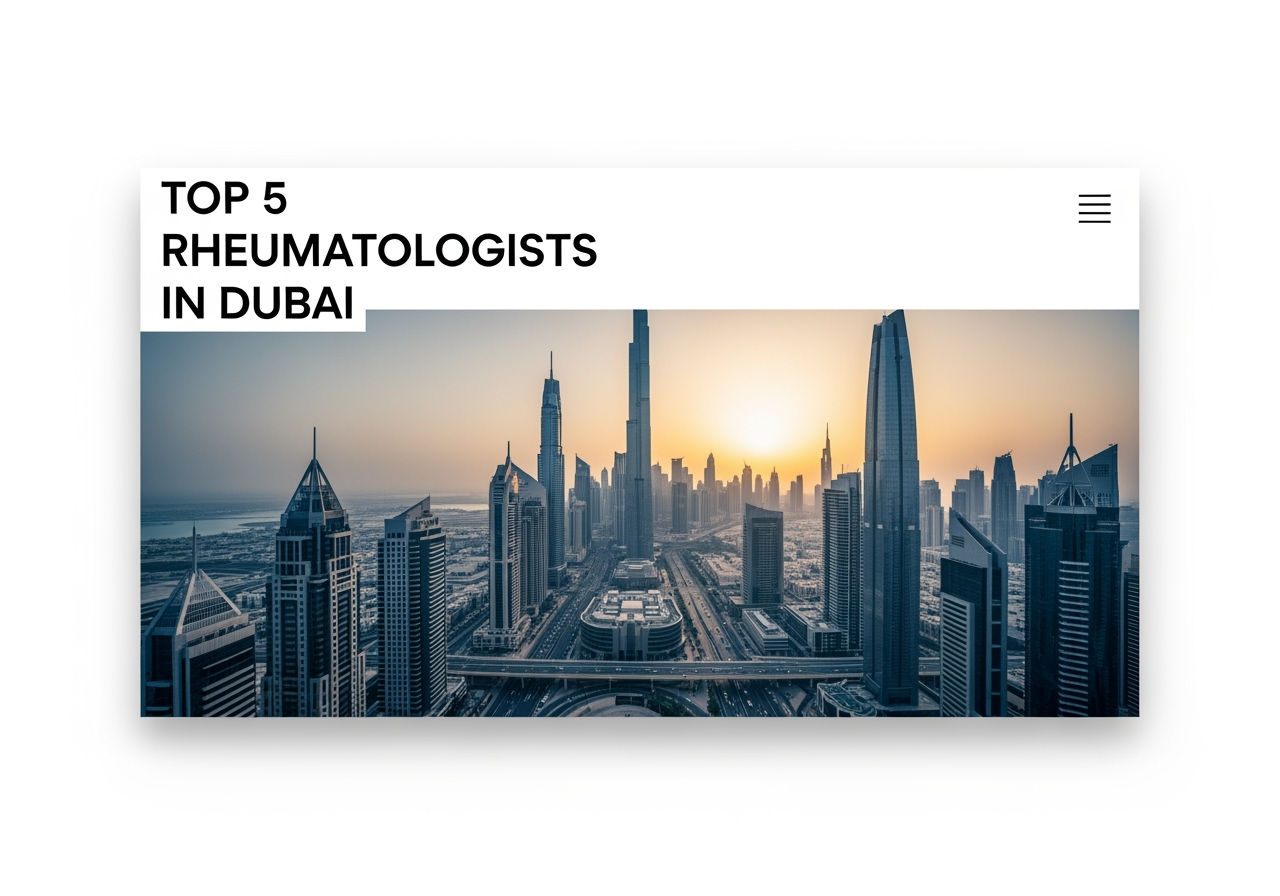 Top 5 Rheumatologists in Dubai | HealthTrip
