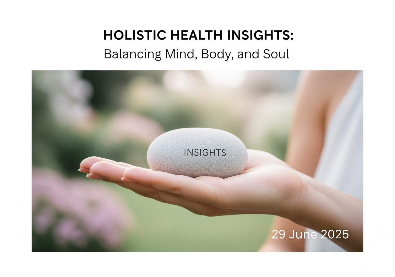 Holistic Health Insights: Balancing Mind, Body, and Soul, 29 June 2025 ...