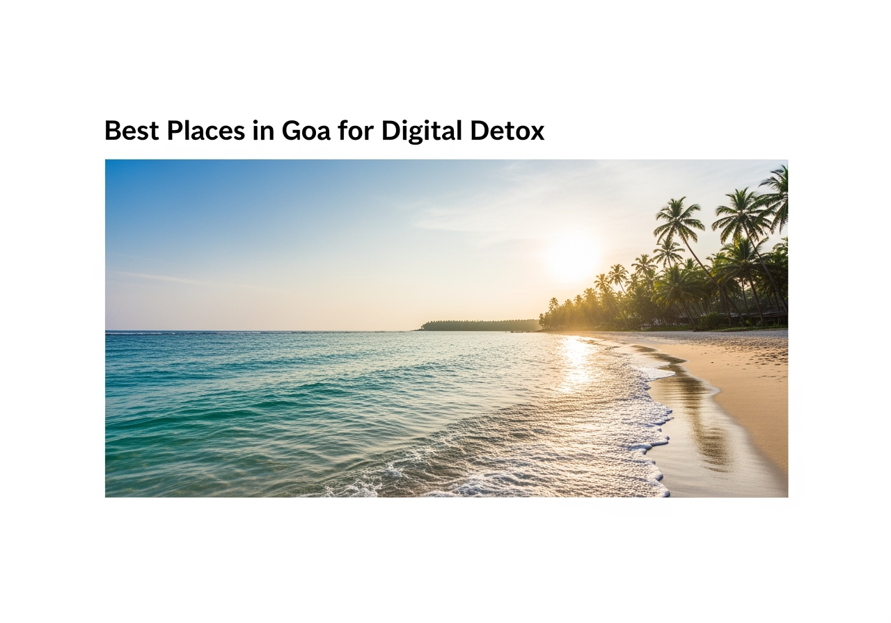 Best Places in Goa for Digital Detox | HealthTrip
