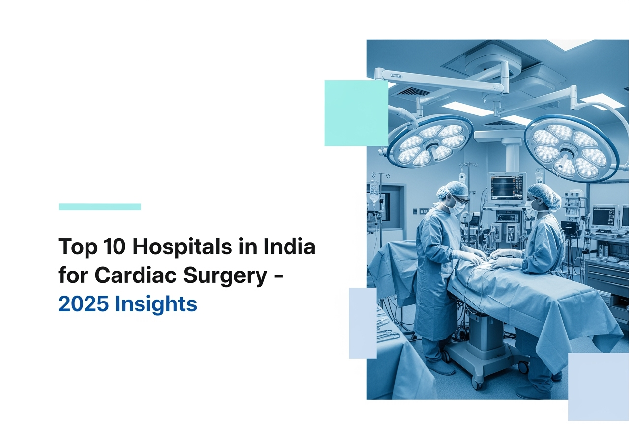 Top 10 Hospitals in India for Cardiac Surgery – 2025 Insights | HealthTrip