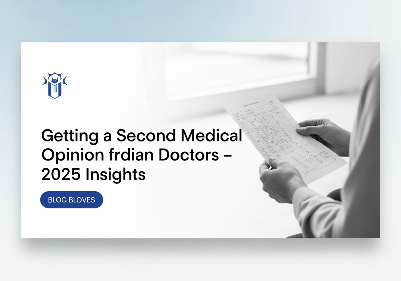 Getting a Second Medical Opinion from Indian Doctors – 2025 Insights ...