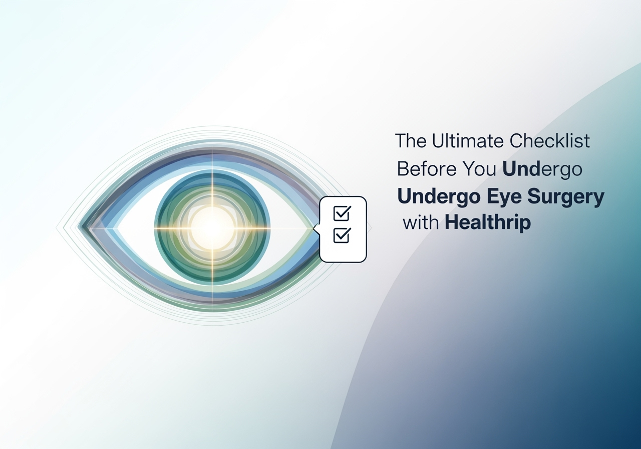 The Ultimate Checklist Before You Undergo Eye Surgery with Healthtrip ...
