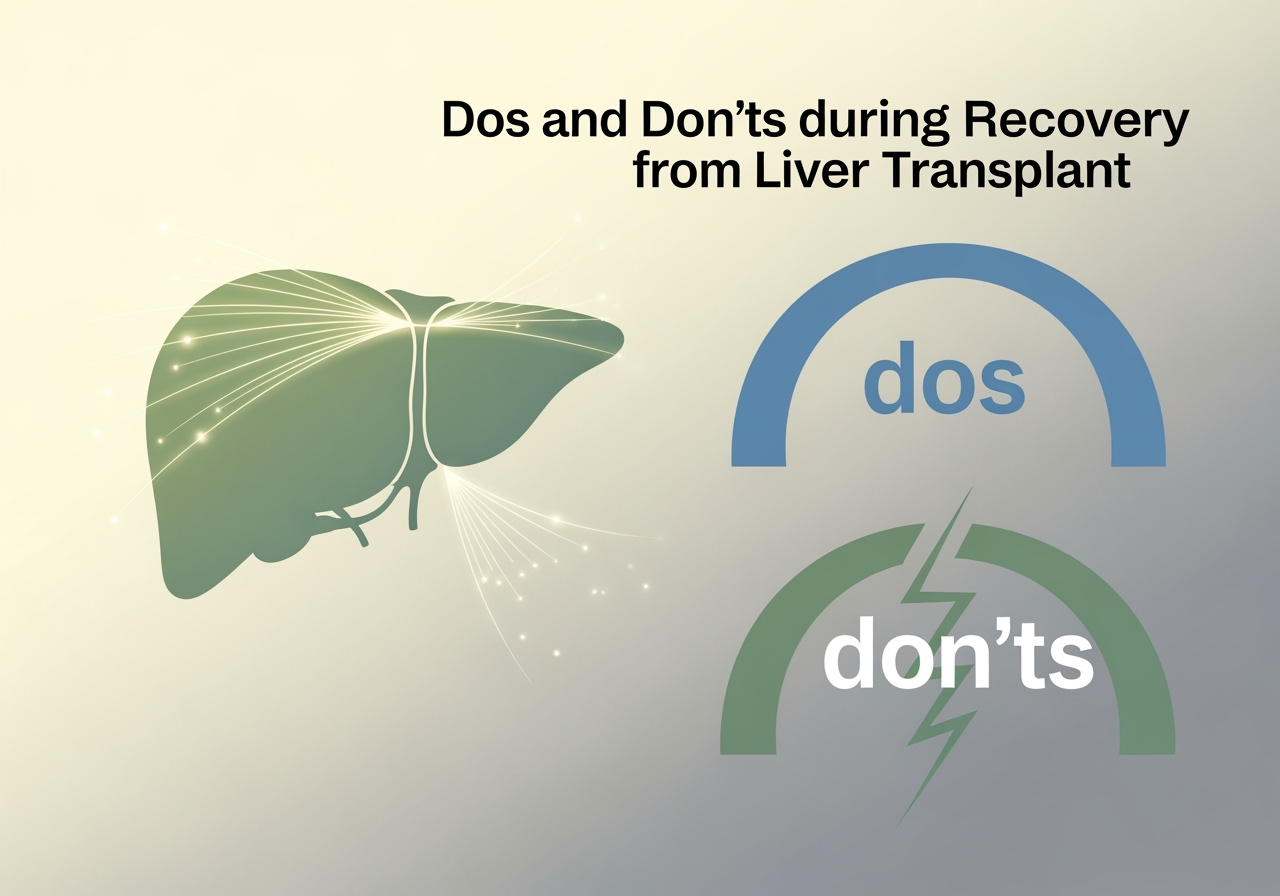 Dos and Donâ€™ts During Recovery from Liver Transplant | HealthTrip